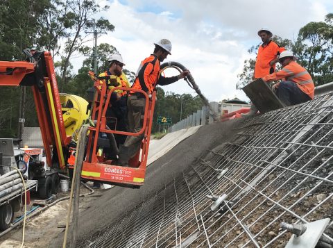 Shotcreting, Concrete Spraying and Earthmoving Experts.